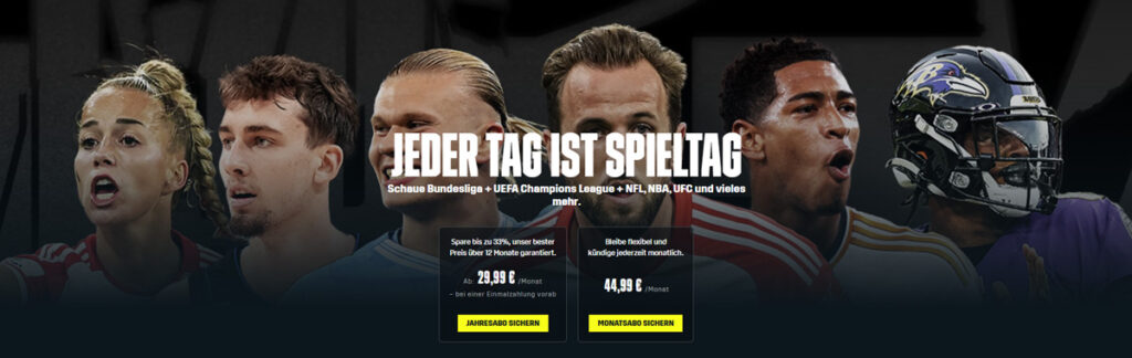 DAZN Abo-Vergleich 2024: Preise, Inhalte, Features im Detail